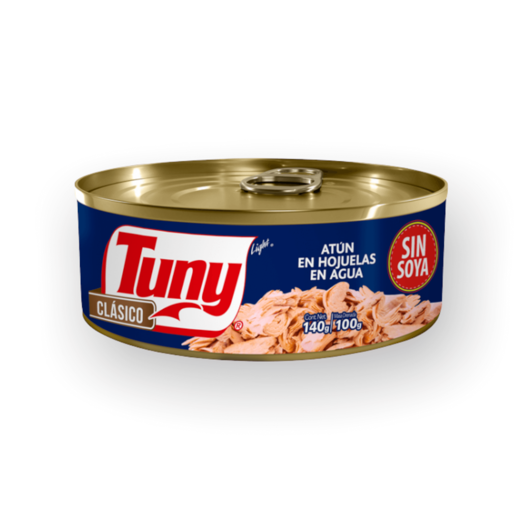 ATUN TUNY HOJUELAS EN AGUA 140g – Tu Bodeguita ATUN TUNY HOJUELAS EN AGUA 140g – Tu Bodeguita