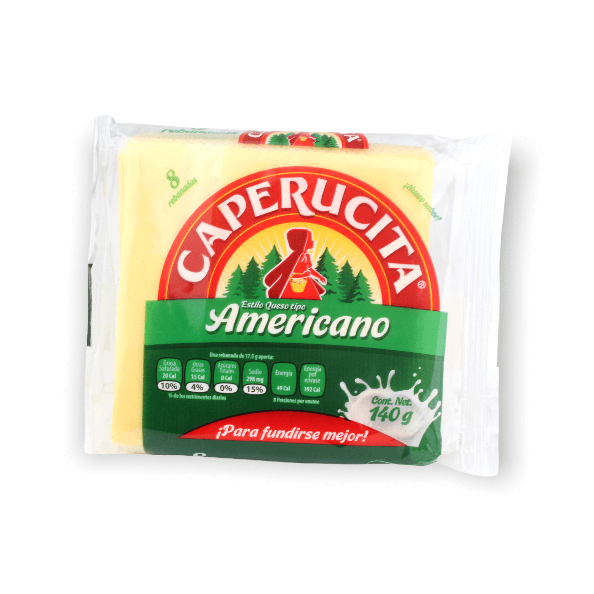 CAPERUCITA QUESO AMARILLO 140g Tu Bodeguita CAPERUCITA QUESO AMARILLO 140g Tu Bodeguita