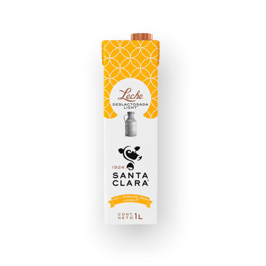 SANTA CLARA LECHE DESLACTOSADA LIGHT lt – Tu Bodeguita