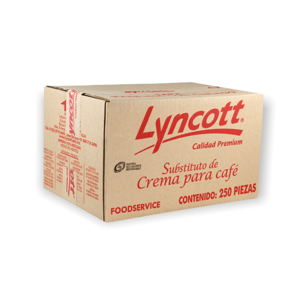 CREMERO LYNCOTT caja/250pz – Tu Bodeguita