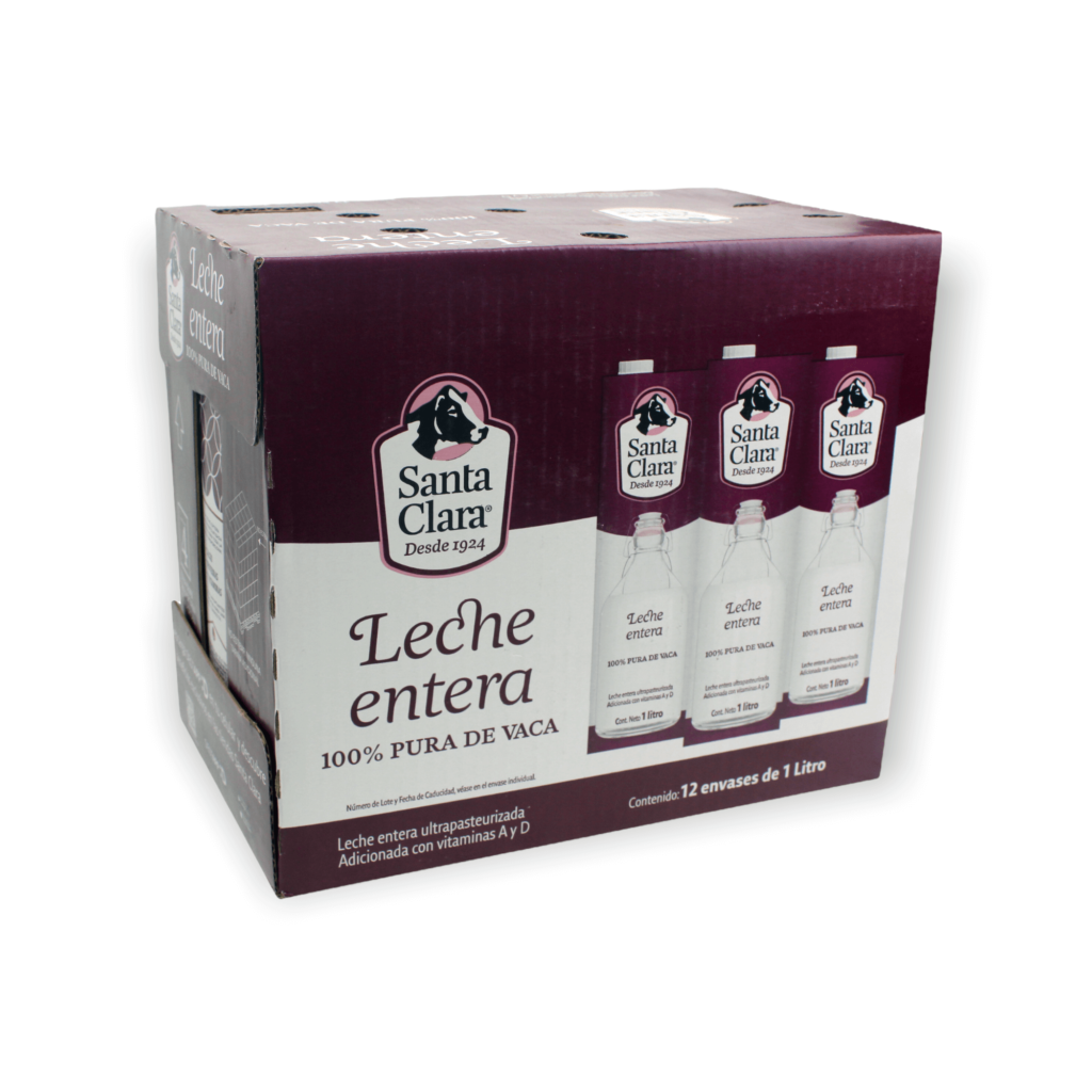 SANTA CLARA LECHE ENTERA CJ/12 pz – Tu Bodeguita